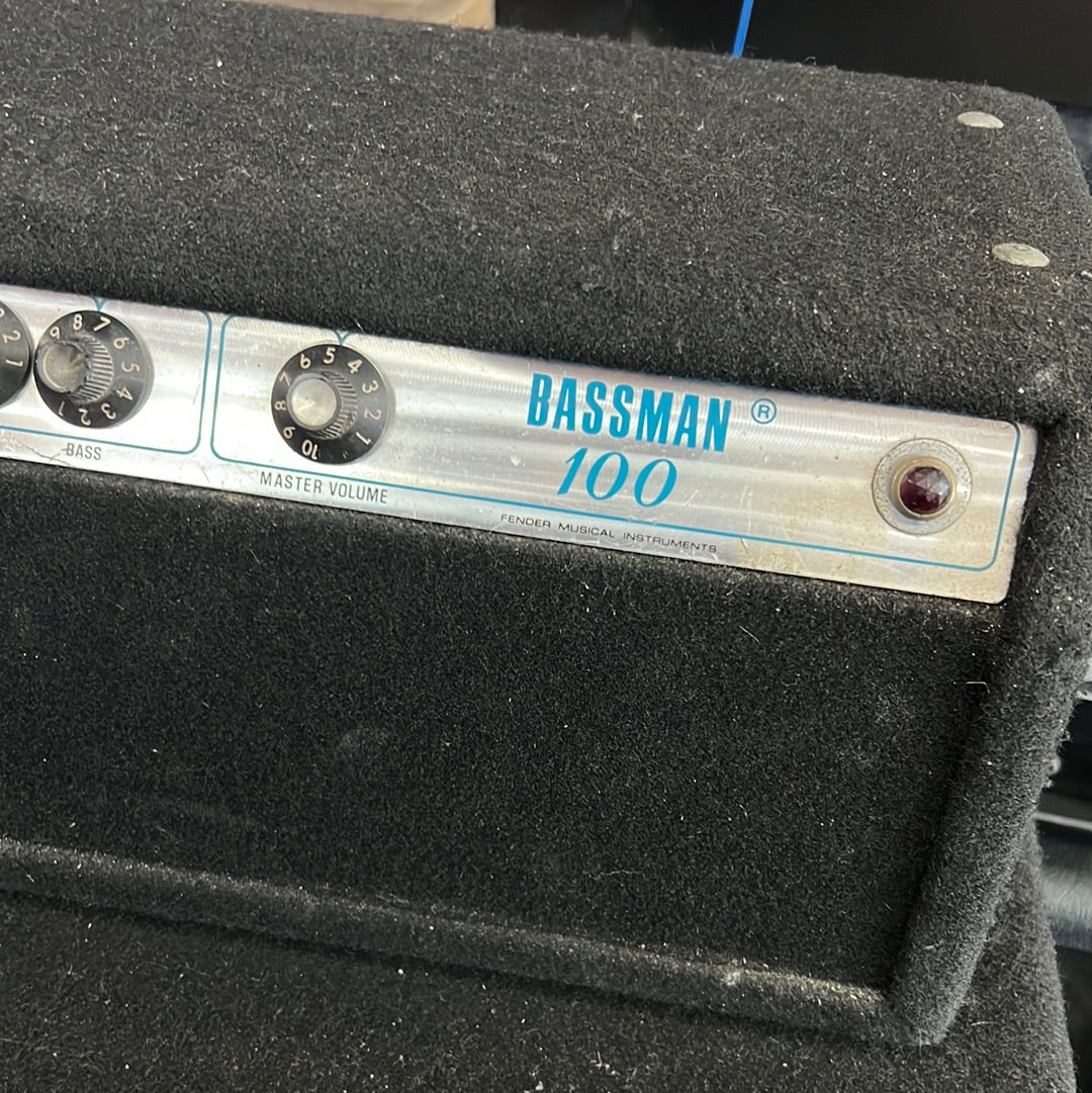 Fender Bassman 100 (1976) + Pyramid 4x12 1976 – Musicland